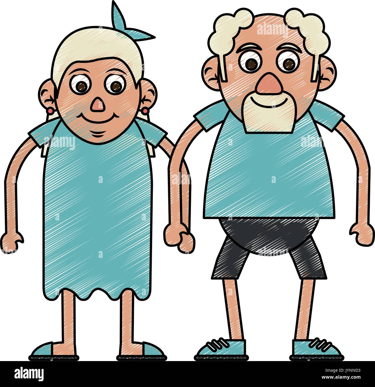 couple vector illustration Stock Vector Image & Art - Alamy