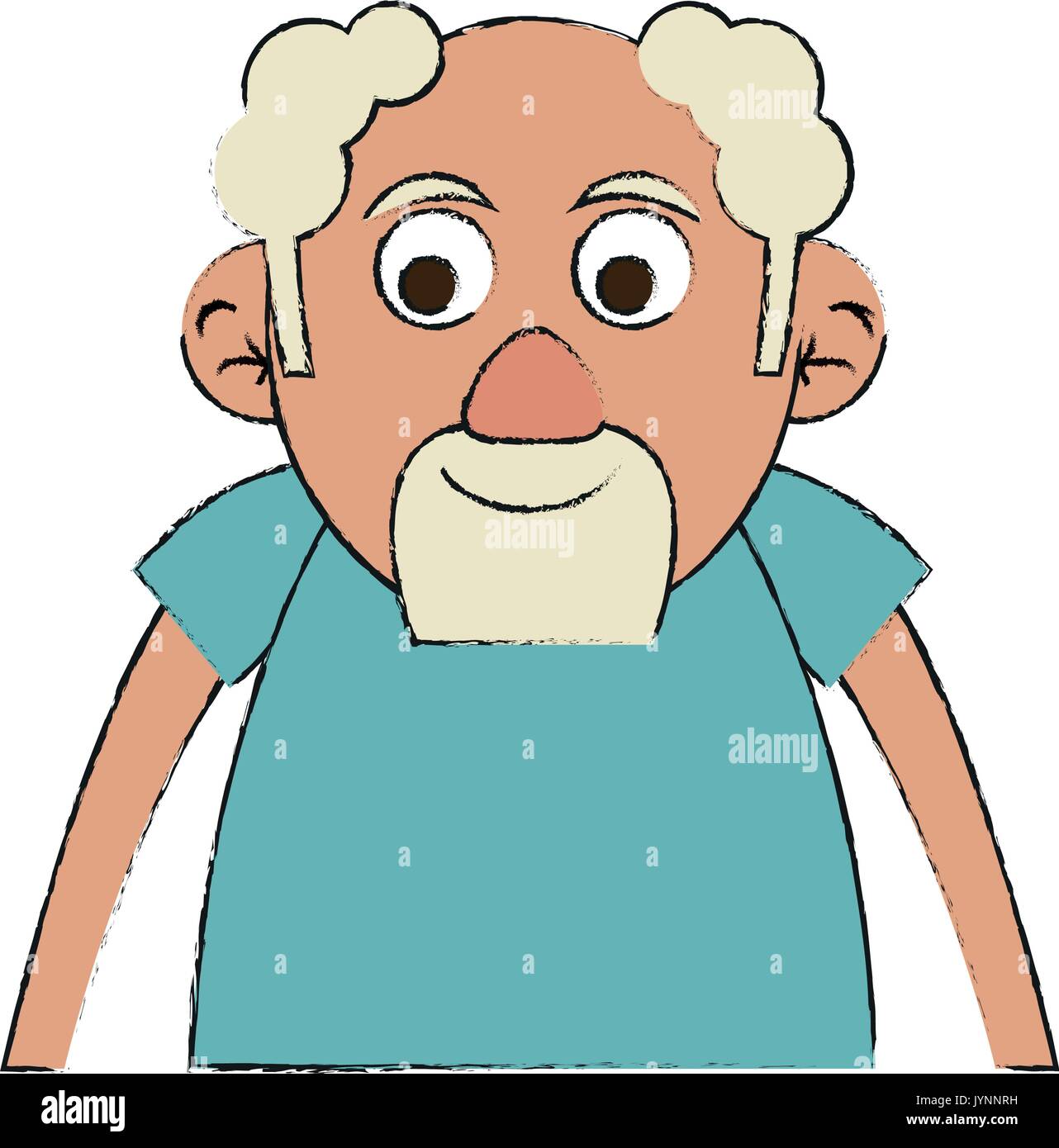 old man vector illustration Stock Vector Image & Art - Alamy