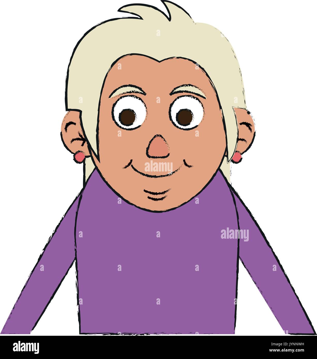Elderly Vector High Resolution Stock Photography and Images - Alamy
