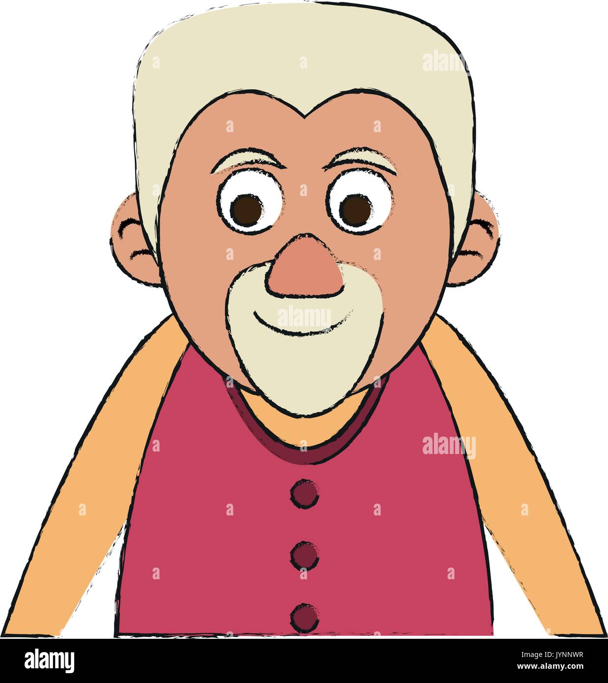 old man vector illustration Stock Vector Image & Art - Alamy