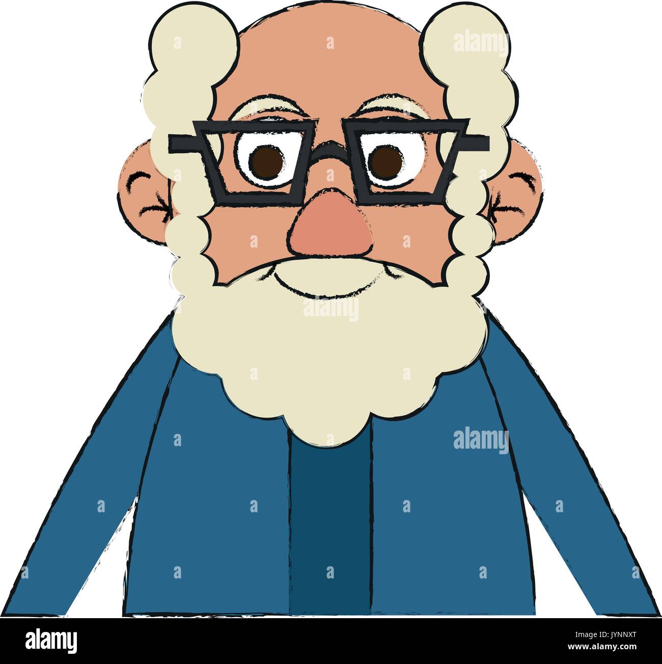 old man vector illustration Stock Vector Image & Art - Alamy