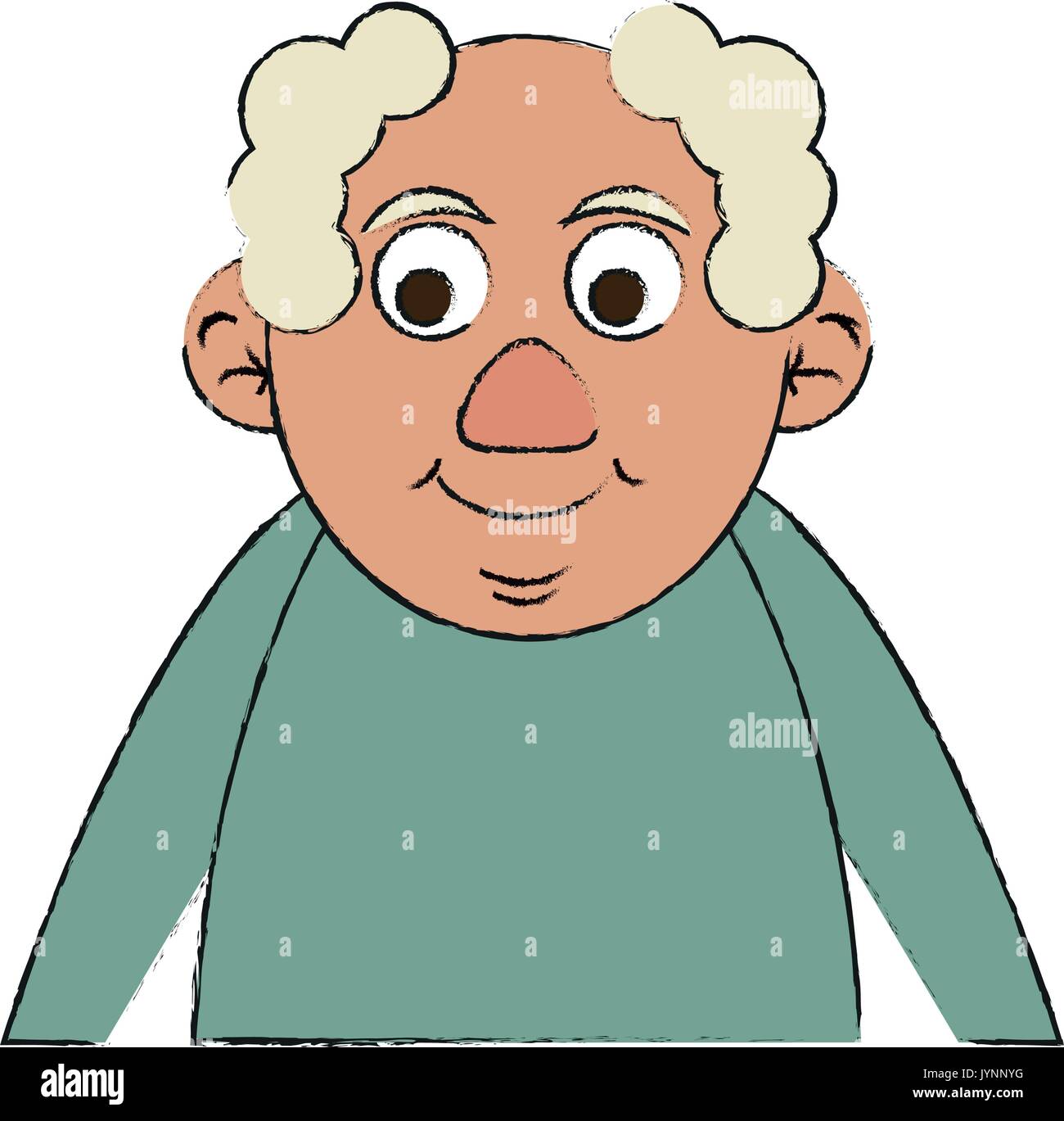 old man vector illustration Stock Vector Image & Art - Alamy