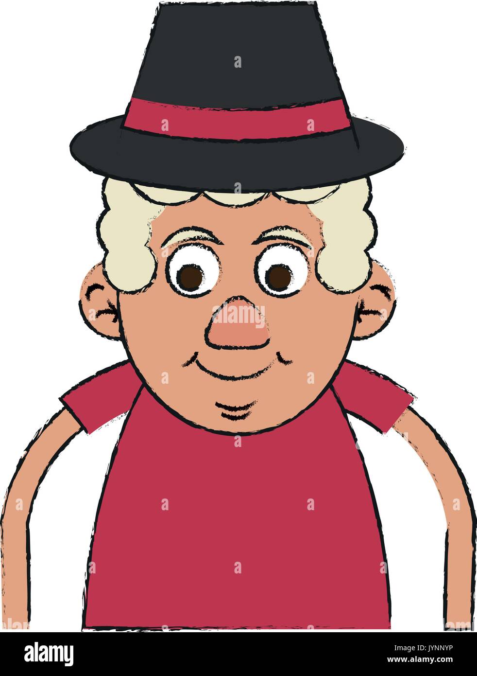 old man vector illustration Stock Vector Image & Art - Alamy