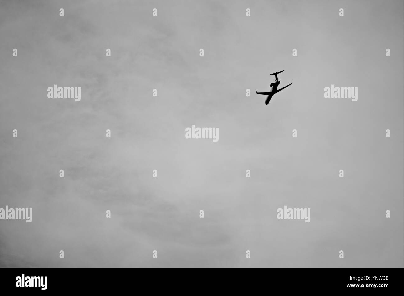 Cloudy gray skies Black and White Stock Photos & Images - Alamy