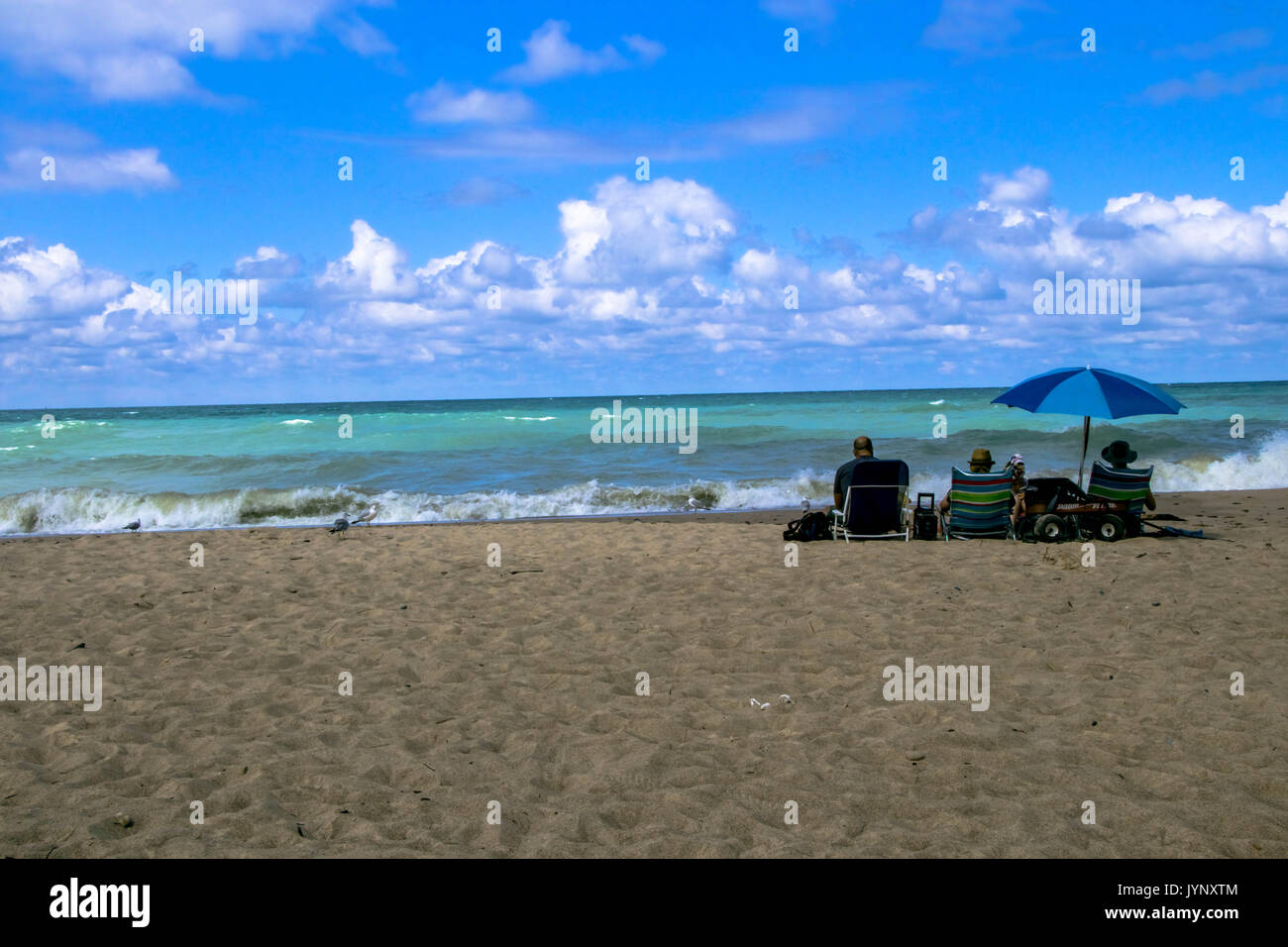 Indiana dunes kemil beach hi-res stock photography and images - Alamy