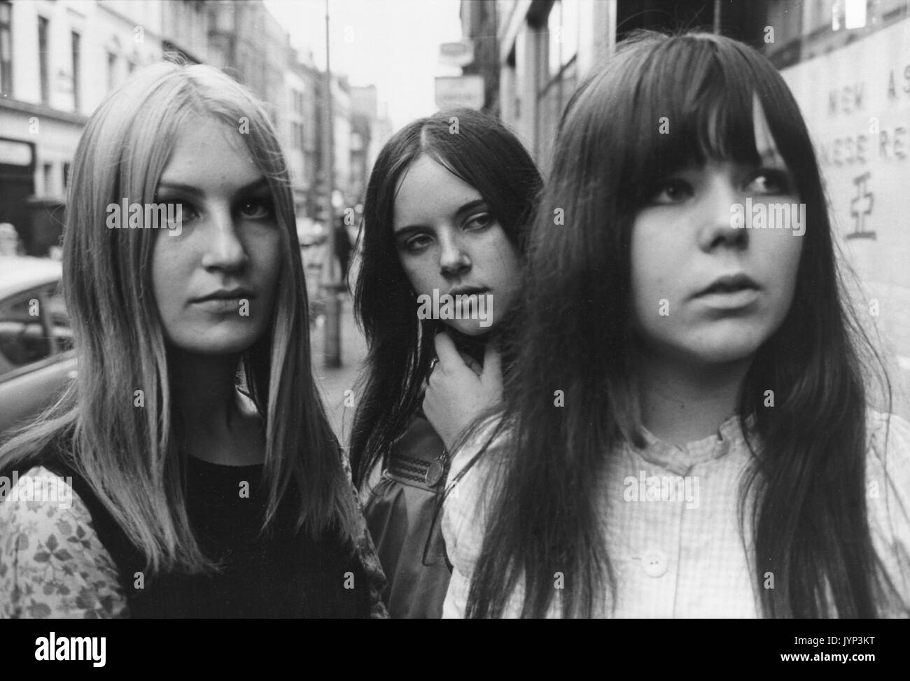 Mod girls Black and White Stock Photos & Images - Alamy