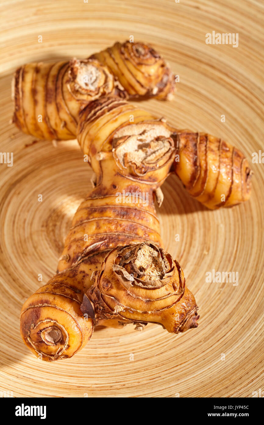 whole, large fresh galangal root, a tropical spice Stock Photo - Alamy