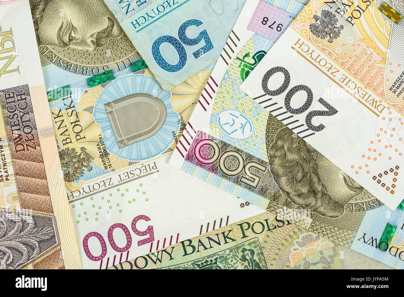 Banknote 50 polish zloty hi-res stock photography and images - Alamy