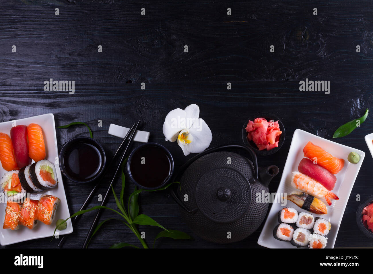 Japanese sushi dish Stock Photo - Alamy