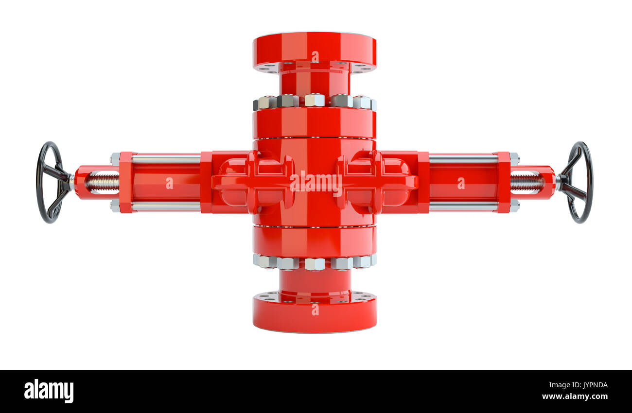 Blowout preventer, isolated Stock Photo - Alamy