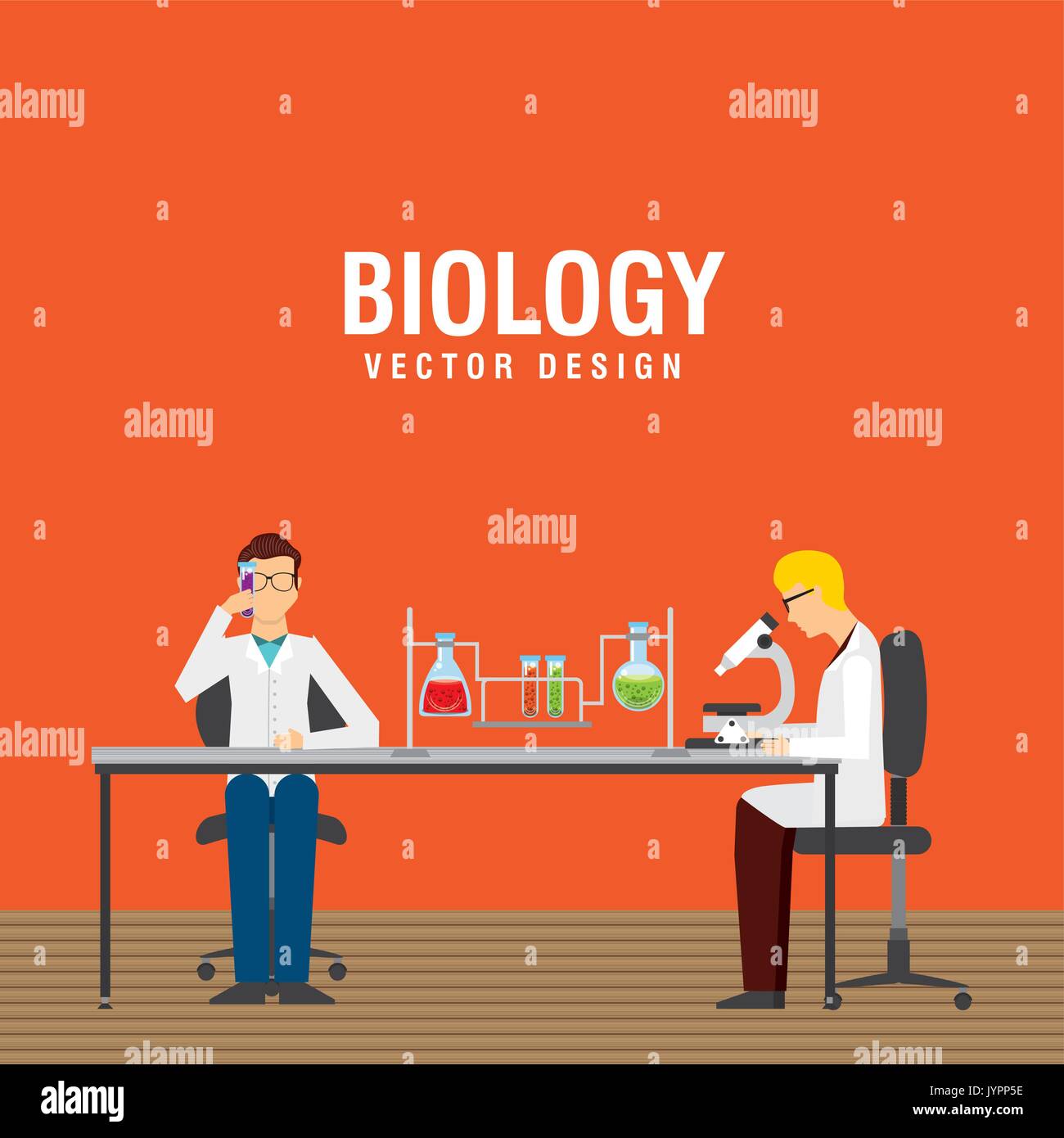 biology science design Stock Vector Image & Art - Alamy