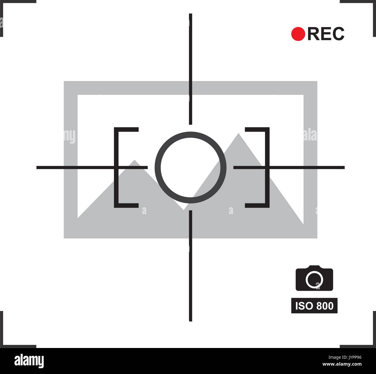 Camera setup view Stock Vector Images - Alamy