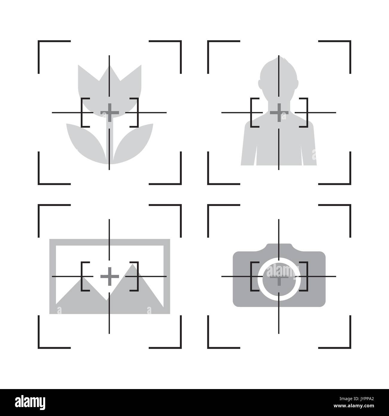 focus camera design Stock Vector Image & Art - Alamy