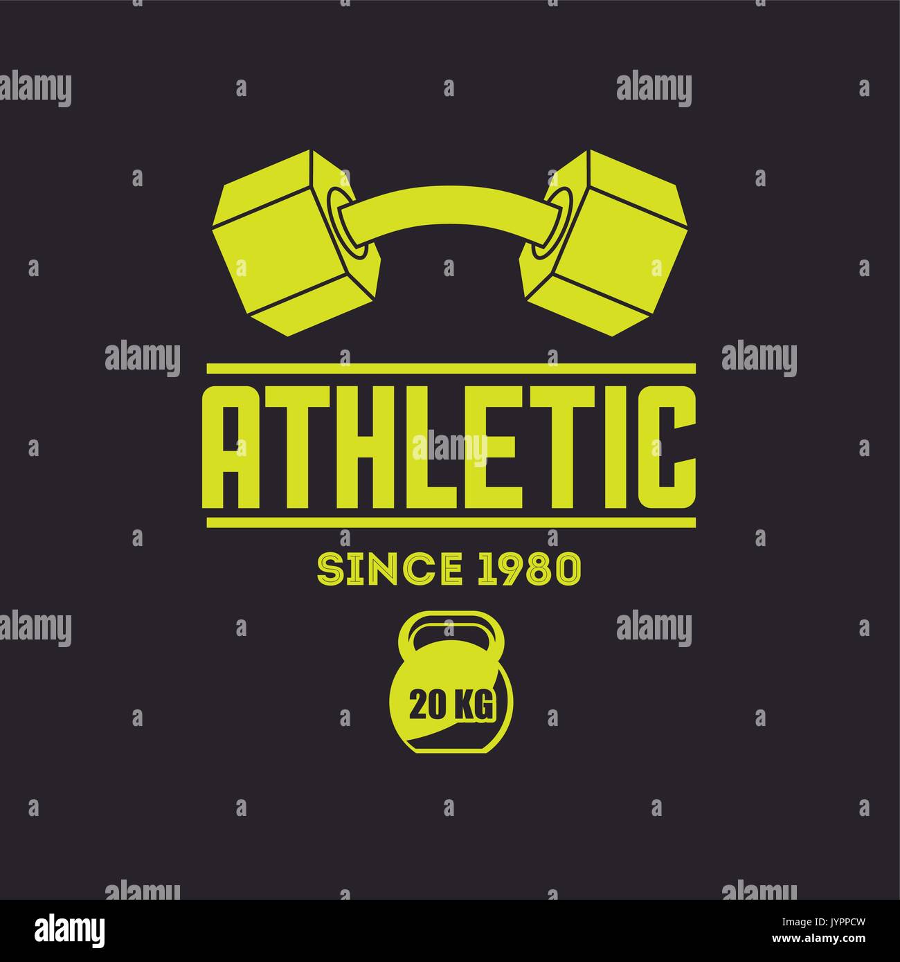 athletic training design Stock Vector Image & Art - Alamy