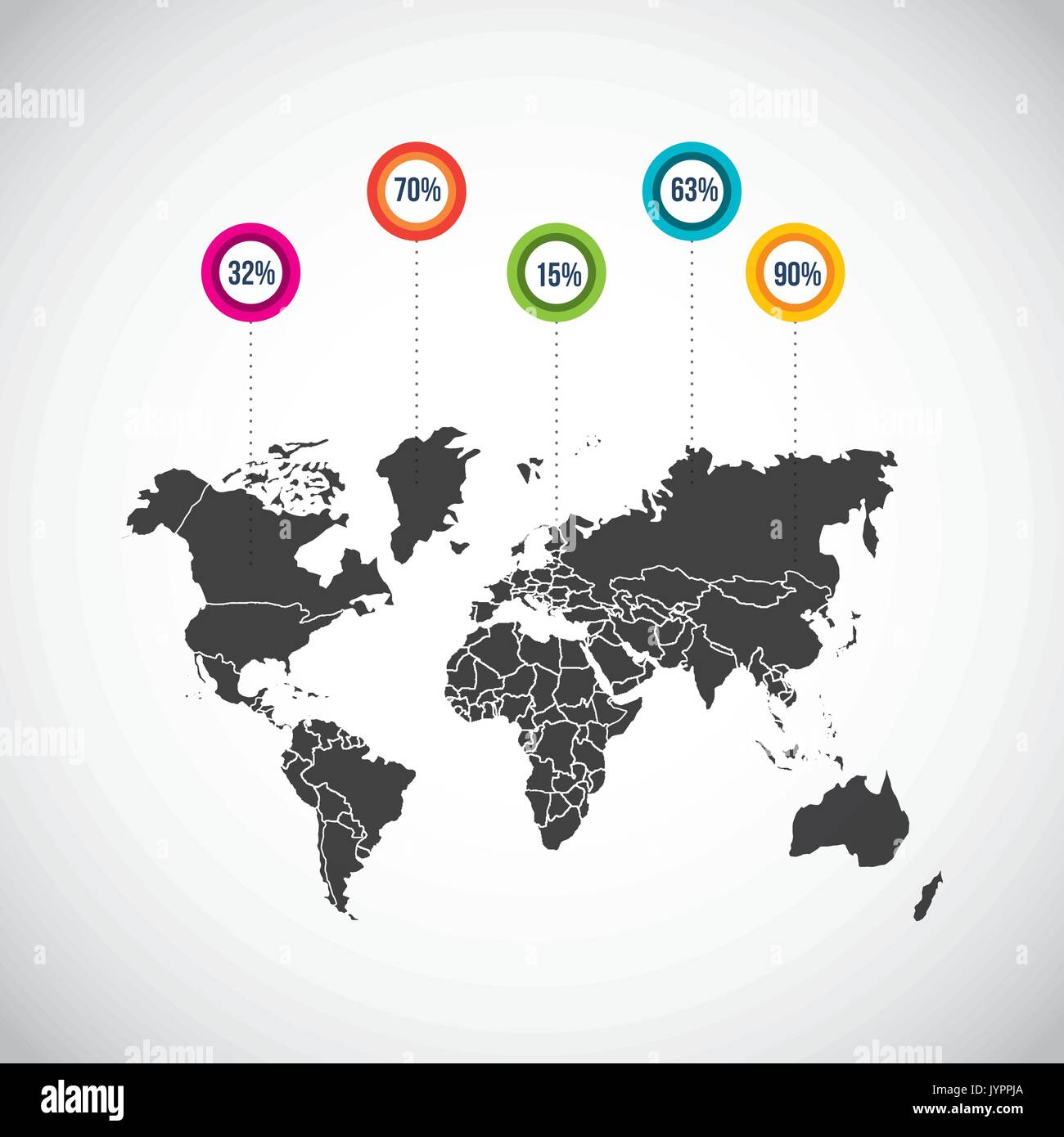 world map design vector illustration Stock Vector Image & Art - Alamy