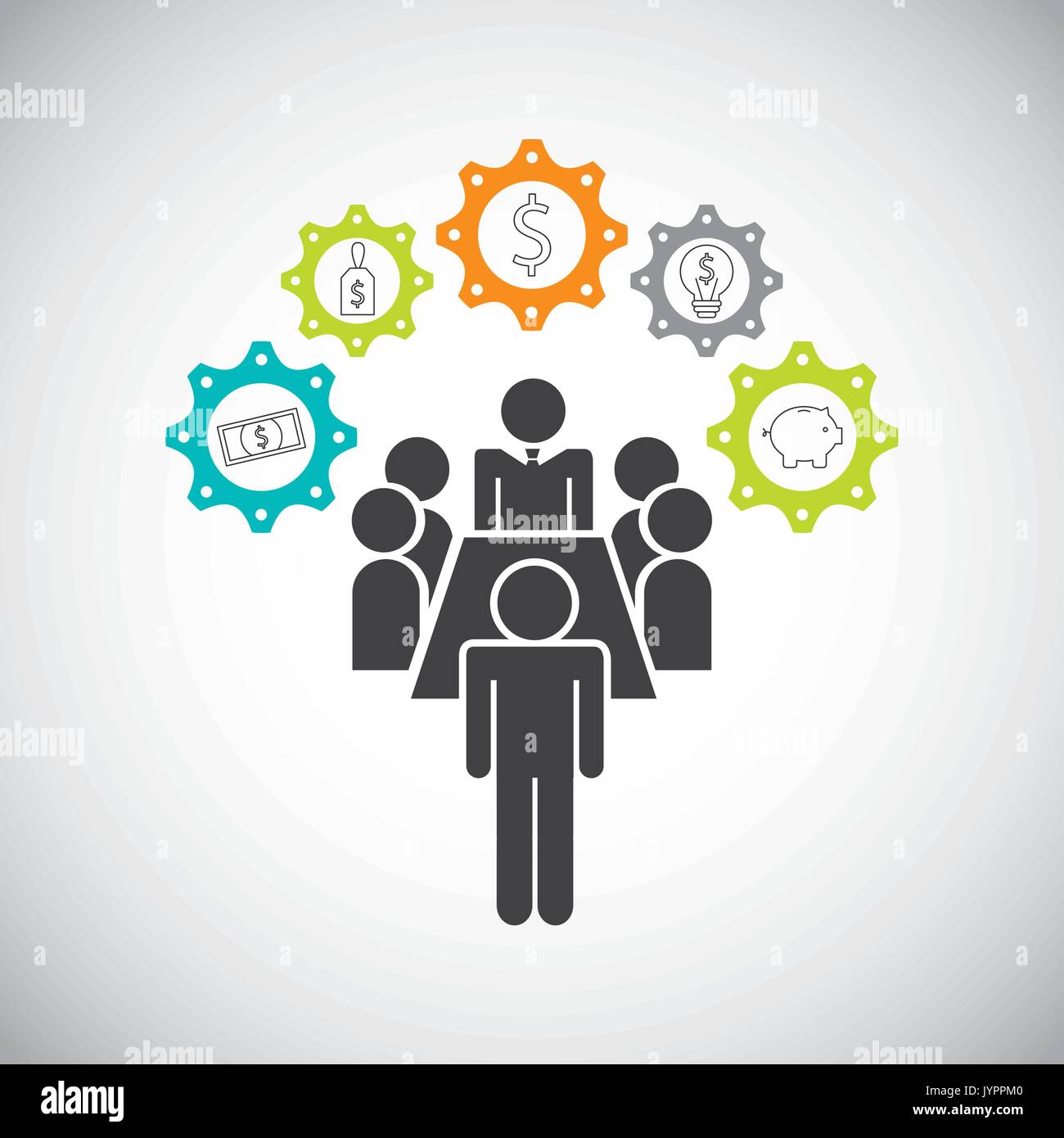 teamwork business design Stock Vector Image & Art - Alamy