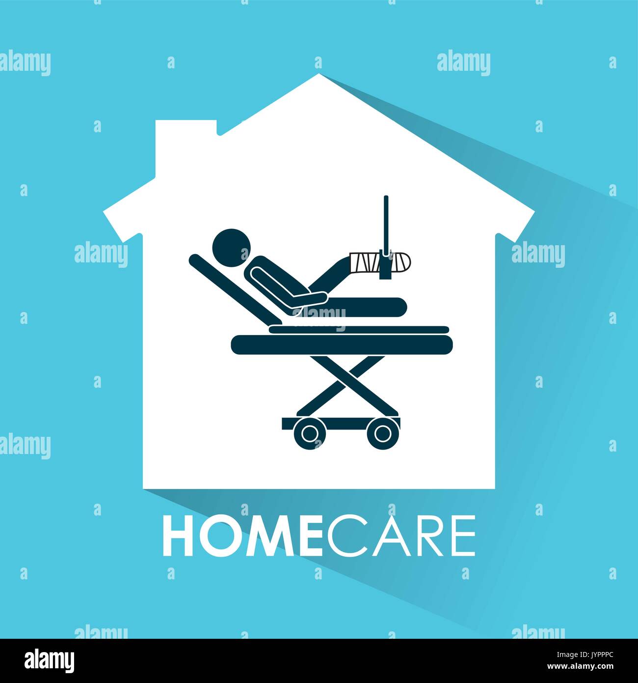 home care design vector illustration Stock Vector Image & Art - Alamy