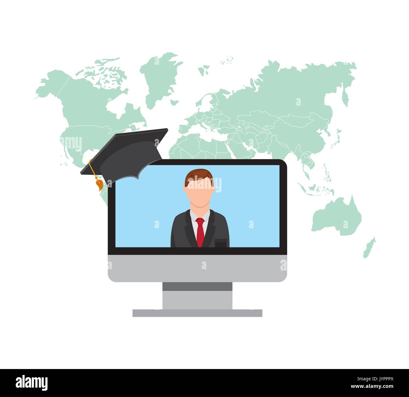 distance education design Stock Vector Image & Art - Alamy