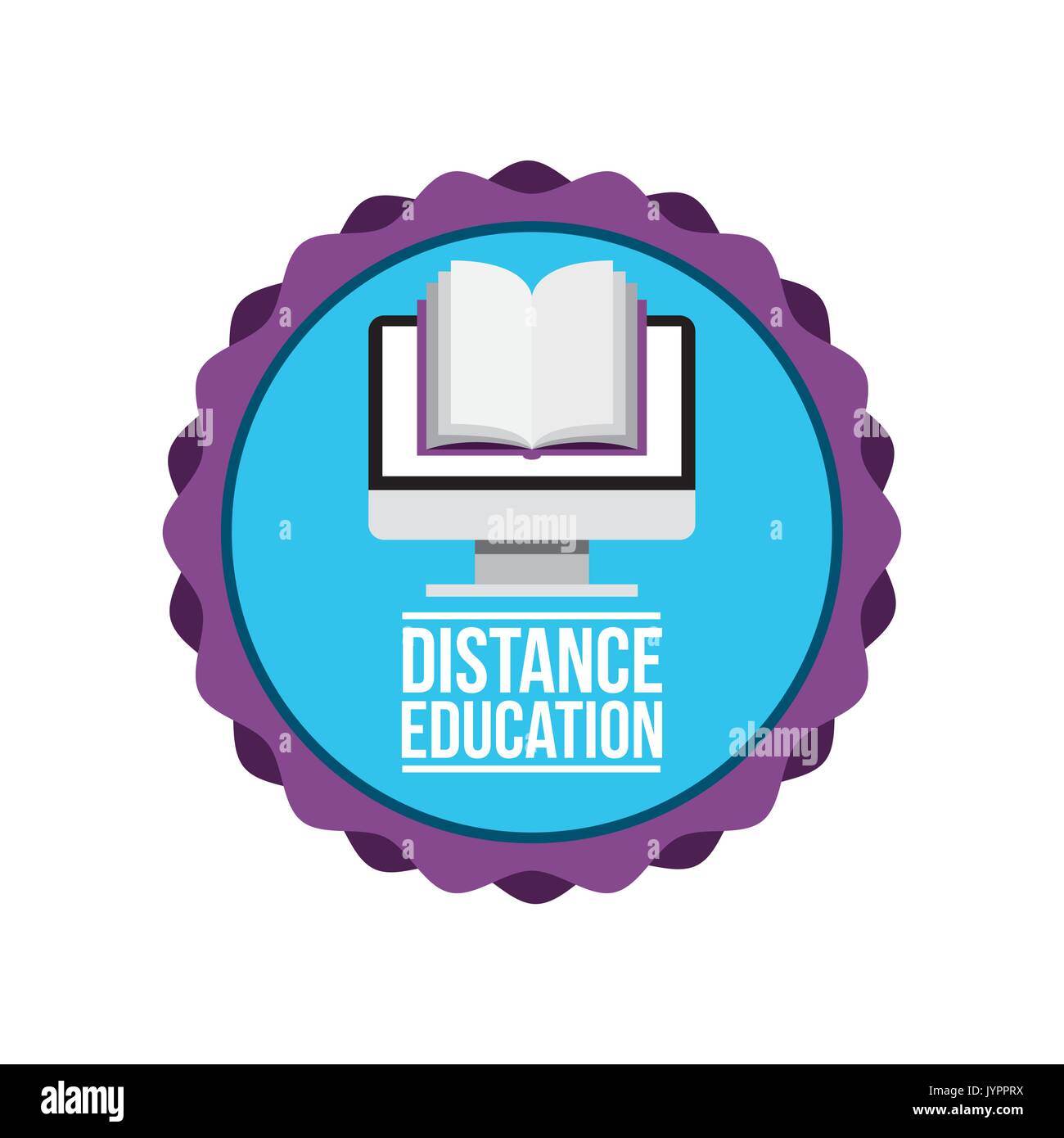distance education design Stock Vector Image & Art - Alamy