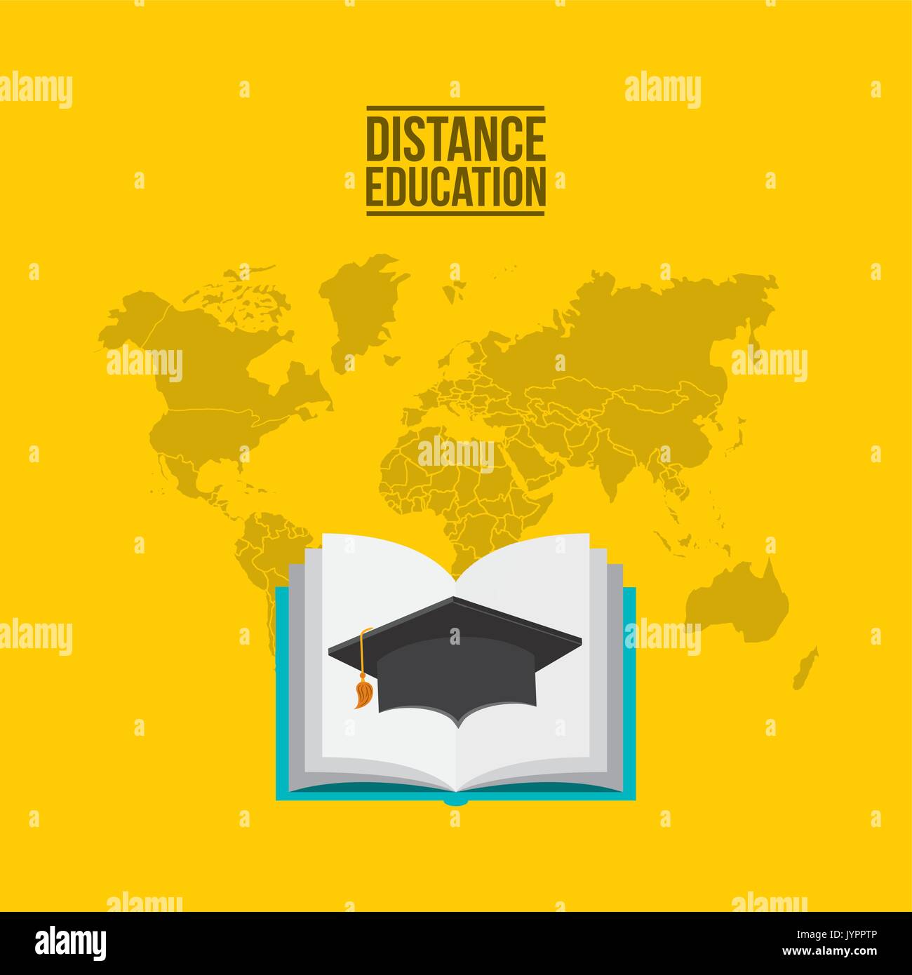 distance education design Stock Vector Image & Art - Alamy