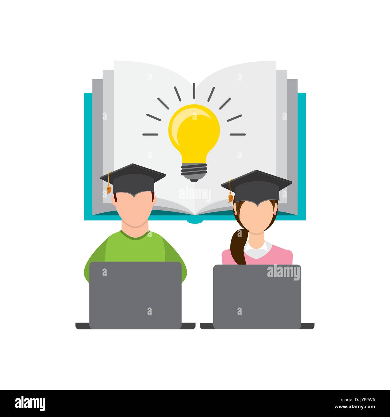 distance education design Stock Vector Image & Art - Alamy