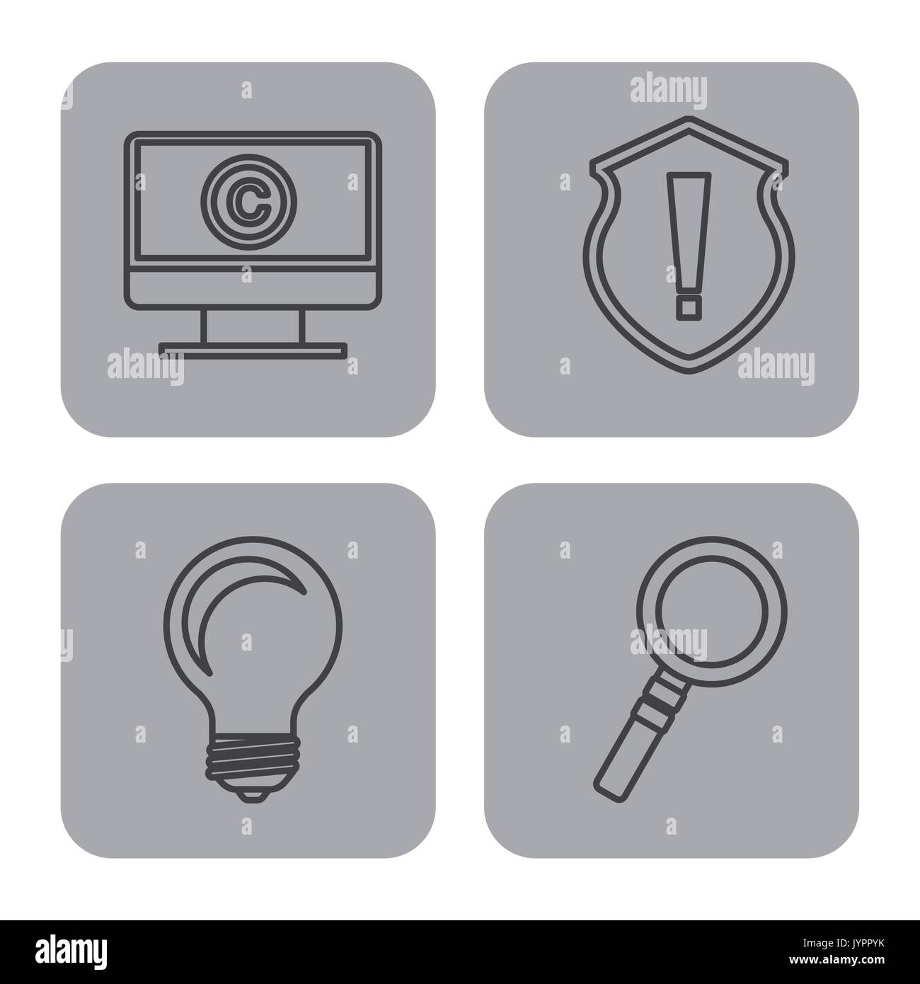 copyright symbol design Stock Vector Image & Art - Alamy