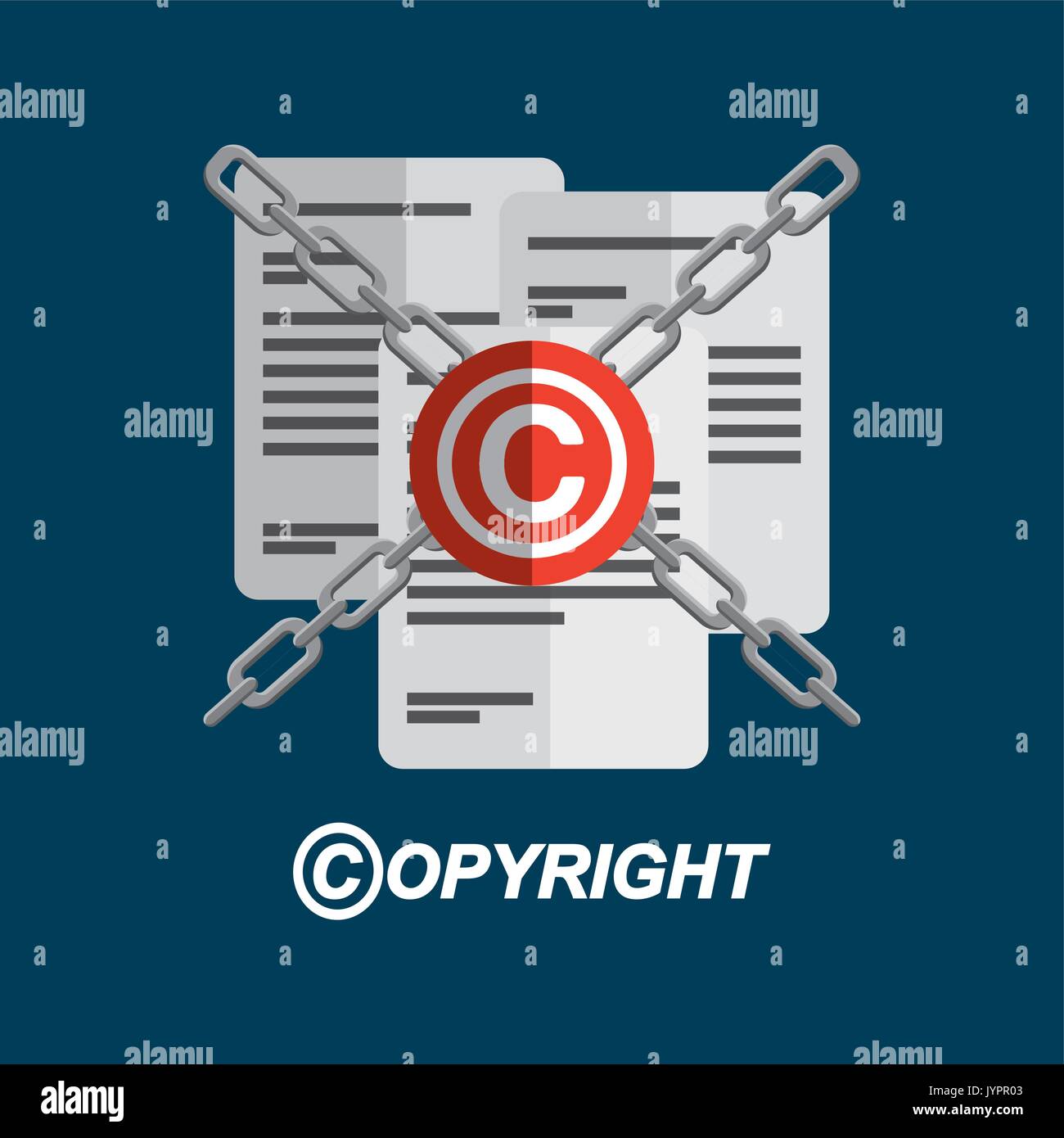 Copyright Papers Stock Vector Images - Alamy