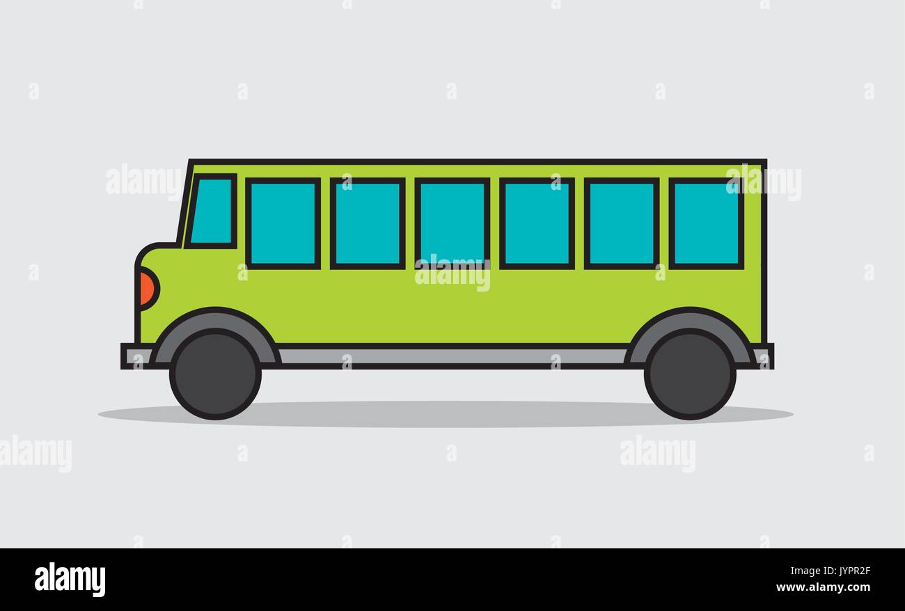 bus concept isolated design Stock Vector Image & Art - Alamy