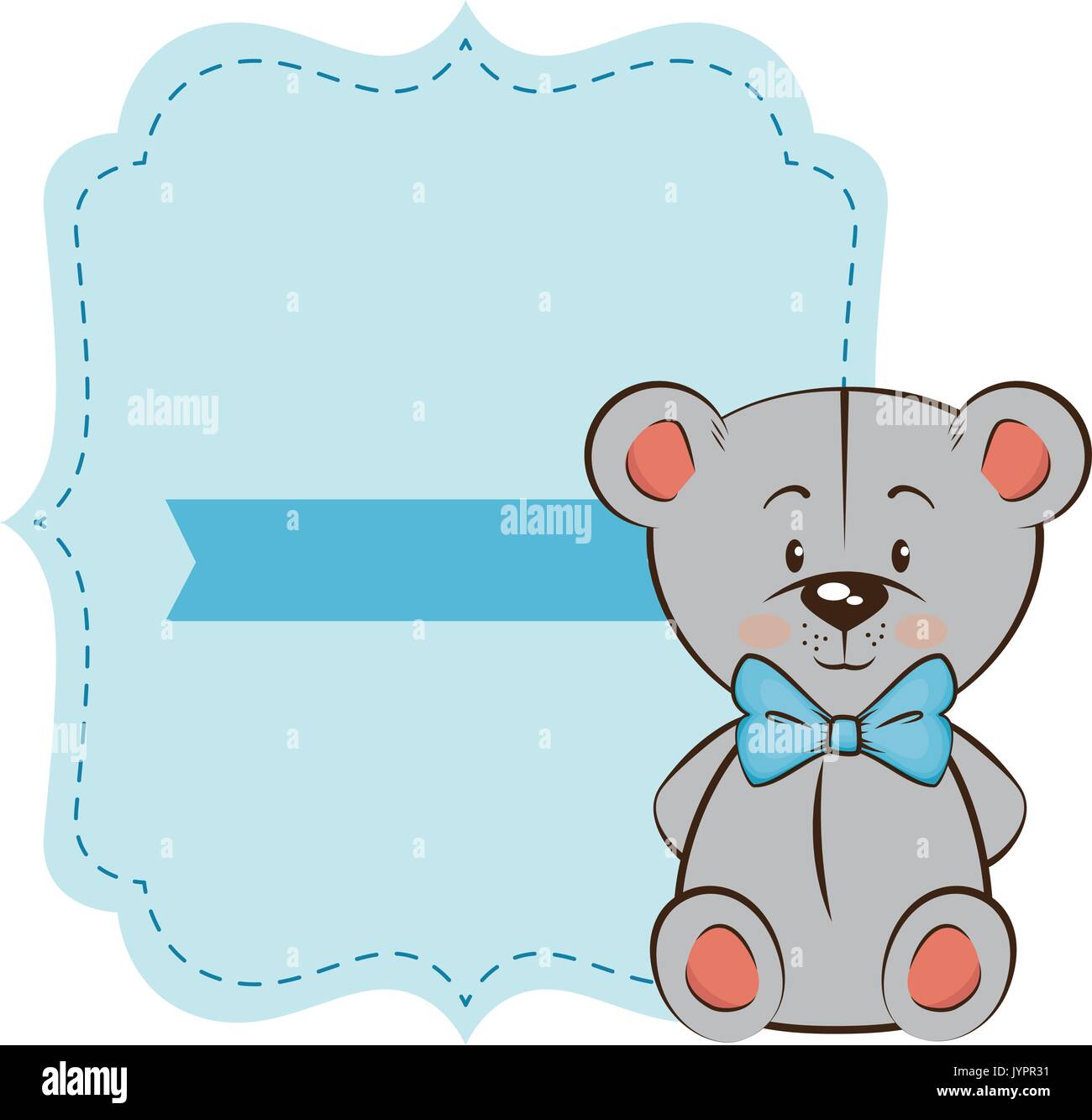 baby shower card with beard icon over white background colorful design ...