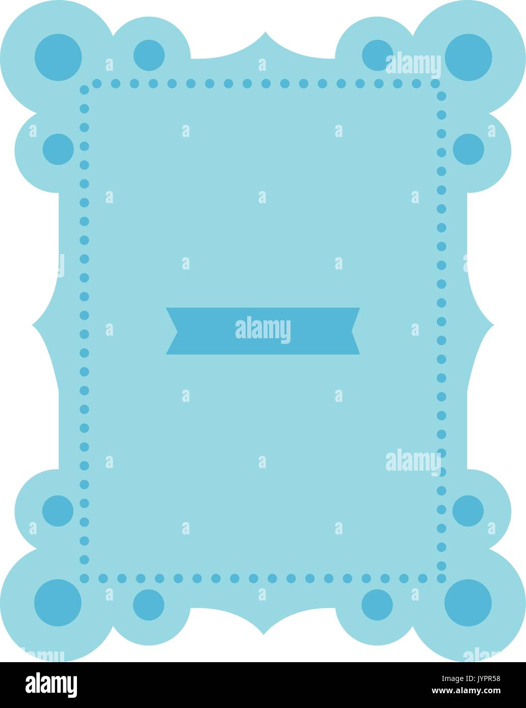 decorative frame icon over white background vector illustration Stock ...