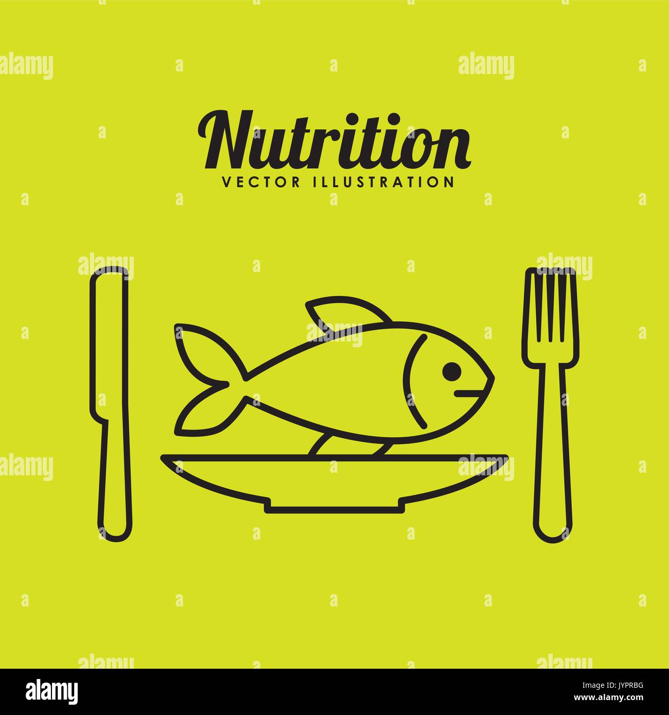nutrition concept design Stock Vector Image & Art - Alamy