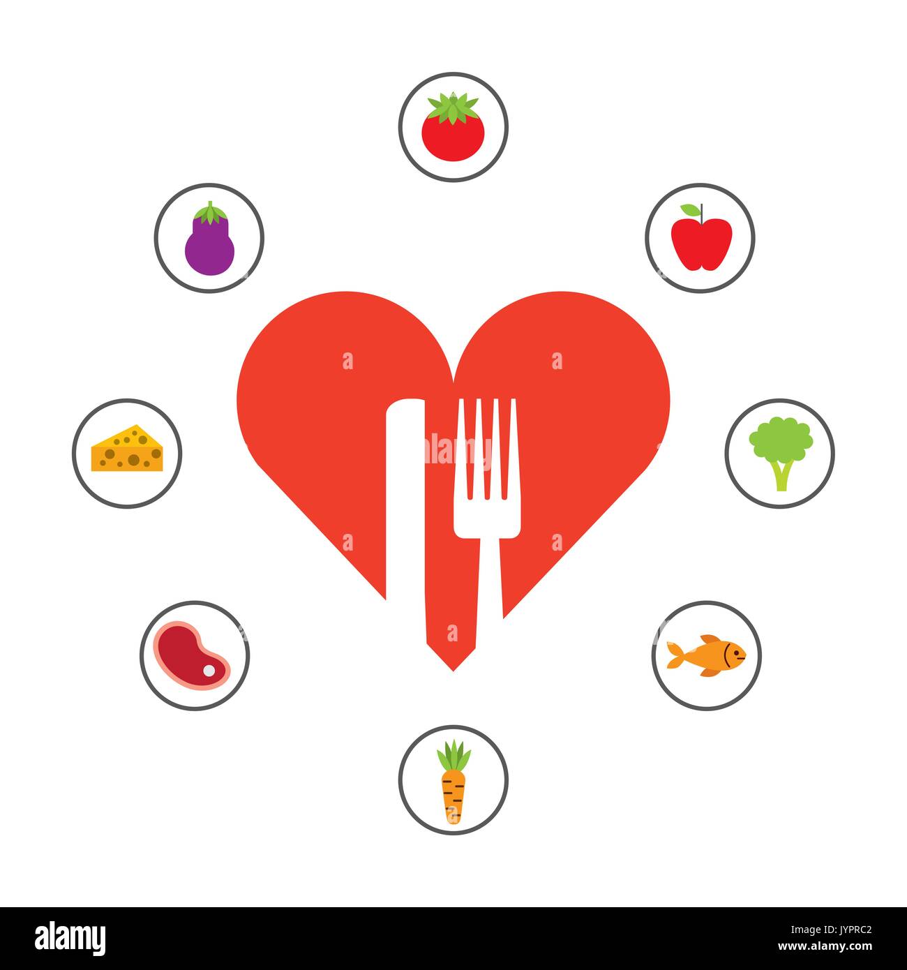 nutrition concept design Stock Vector Image & Art - Alamy