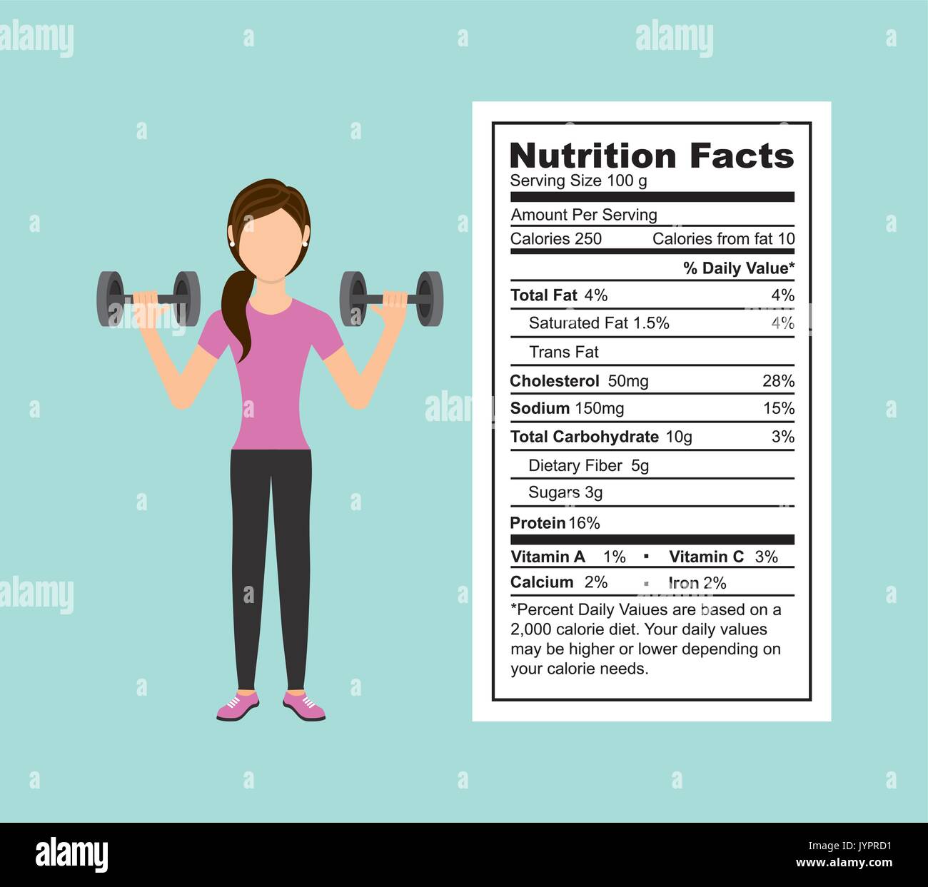 nutrition concept design Stock Vector Image & Art - Alamy