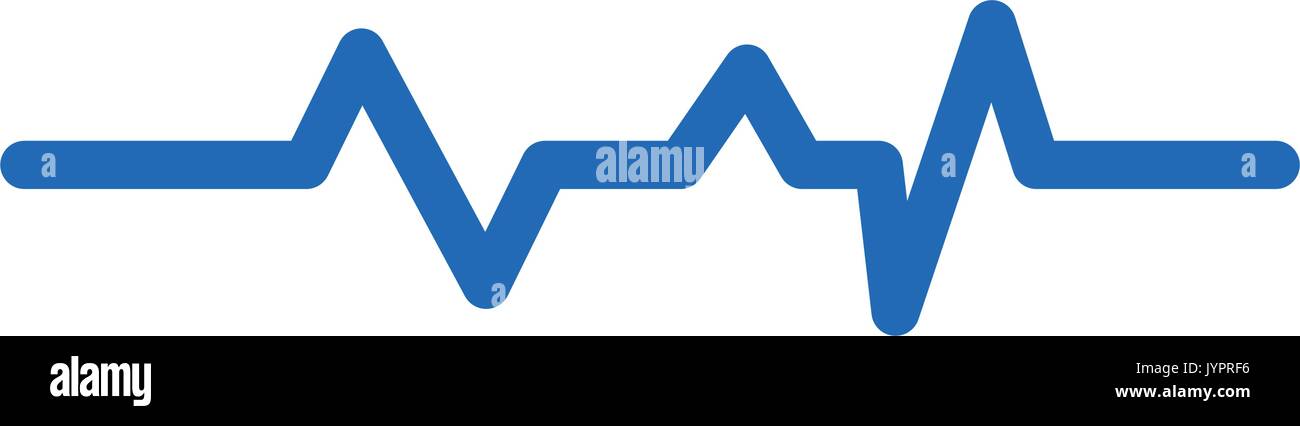 cardio lifeline icon over white background vector illustration Stock ...