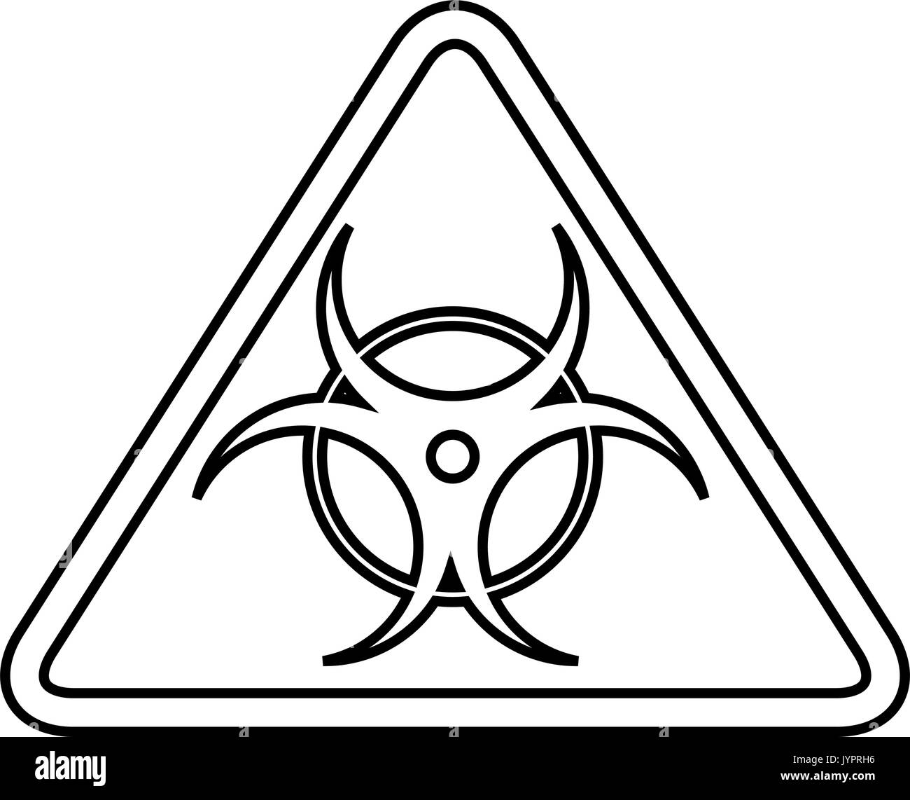 Biohazard Symbol Black and White Stock Photos & Images - Alamy