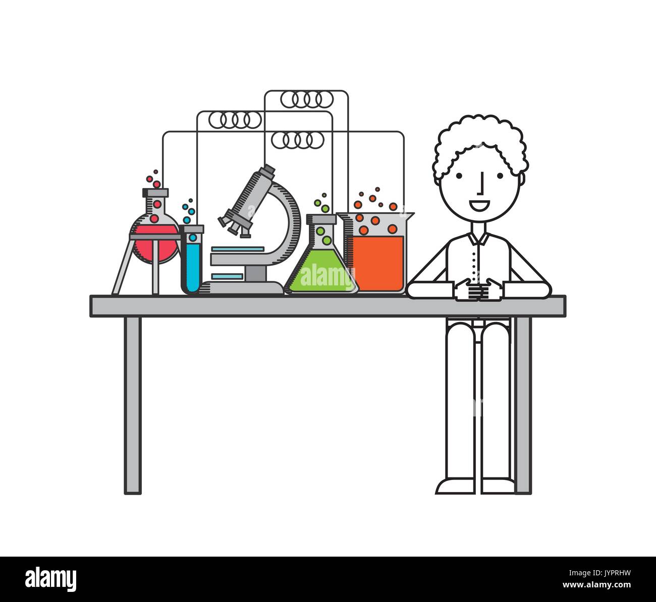 laboratory flat icon design Stock Vector Image & Art - Alamy