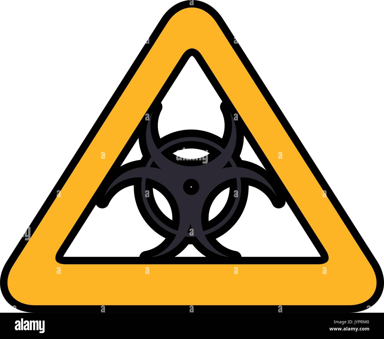 Biohazard sign icon Stock Vector Image & Art - Alamy