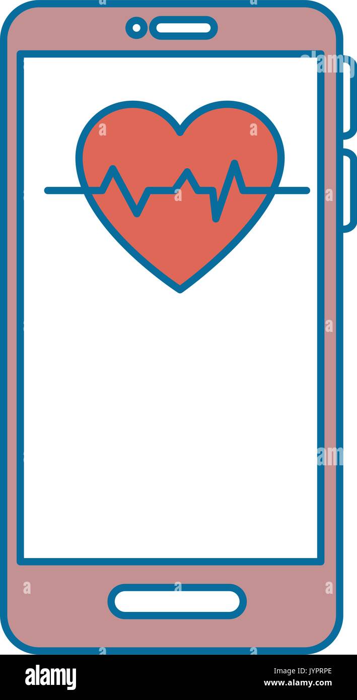 smartphone with medical app icon Stock Vector Image & Art - Alamy