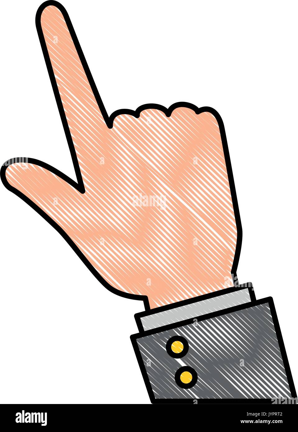 hand pointing icon Stock Vector Image & Art - Alamy