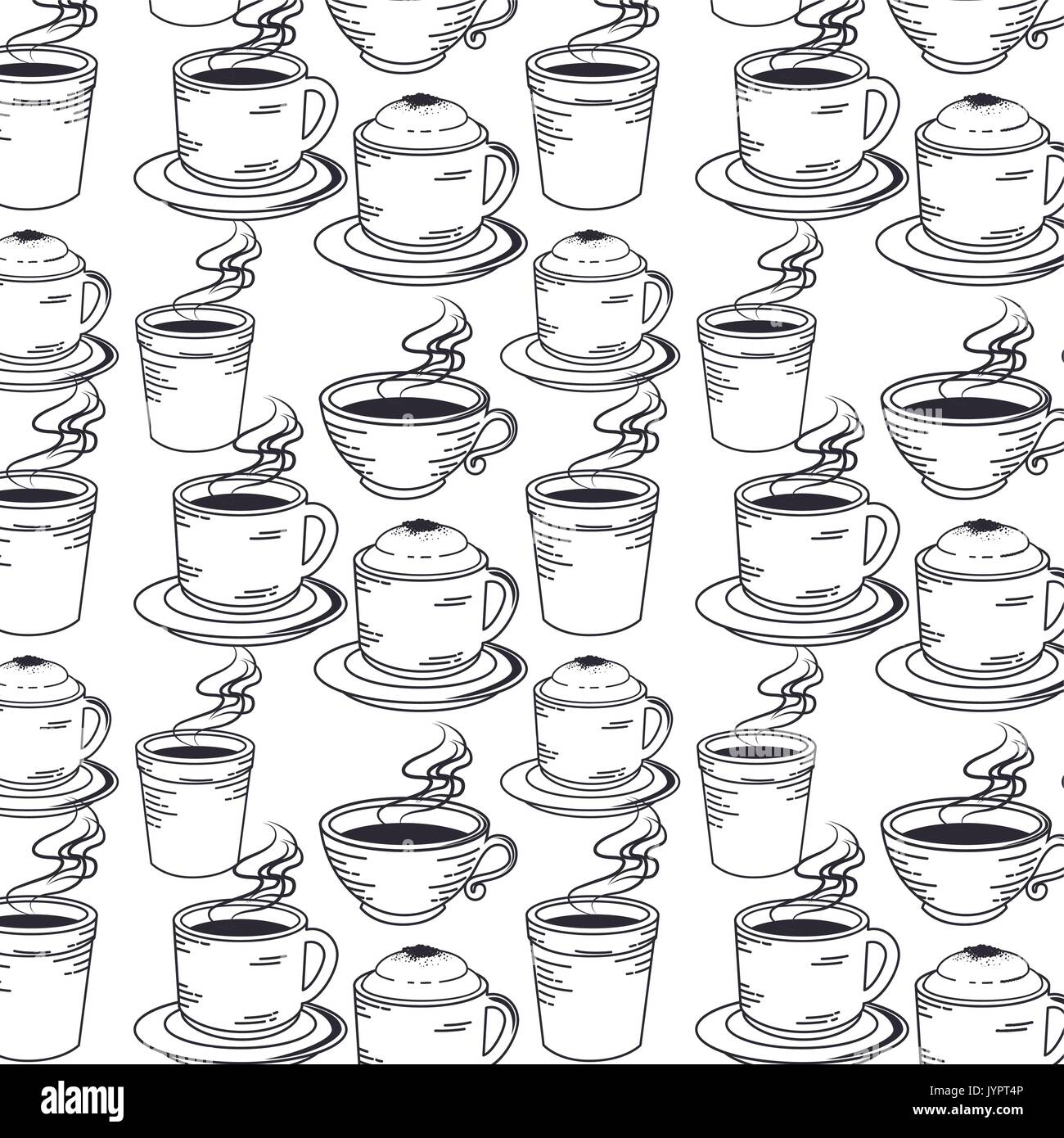 background of coffee related icons Stock Vector Image & Art - Alamy