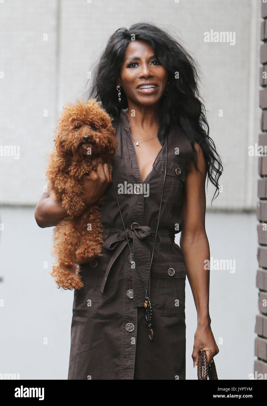 Sinitta outside ITV Studios today Featuring: Sinitta Where: London ...