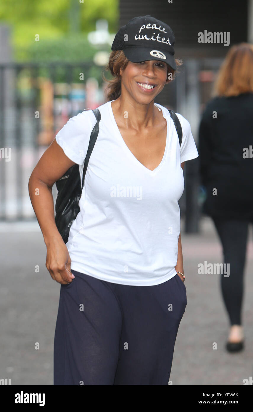 Trisha Goddard outside ITV Studios Featuring: Trisha Goddard Where ...