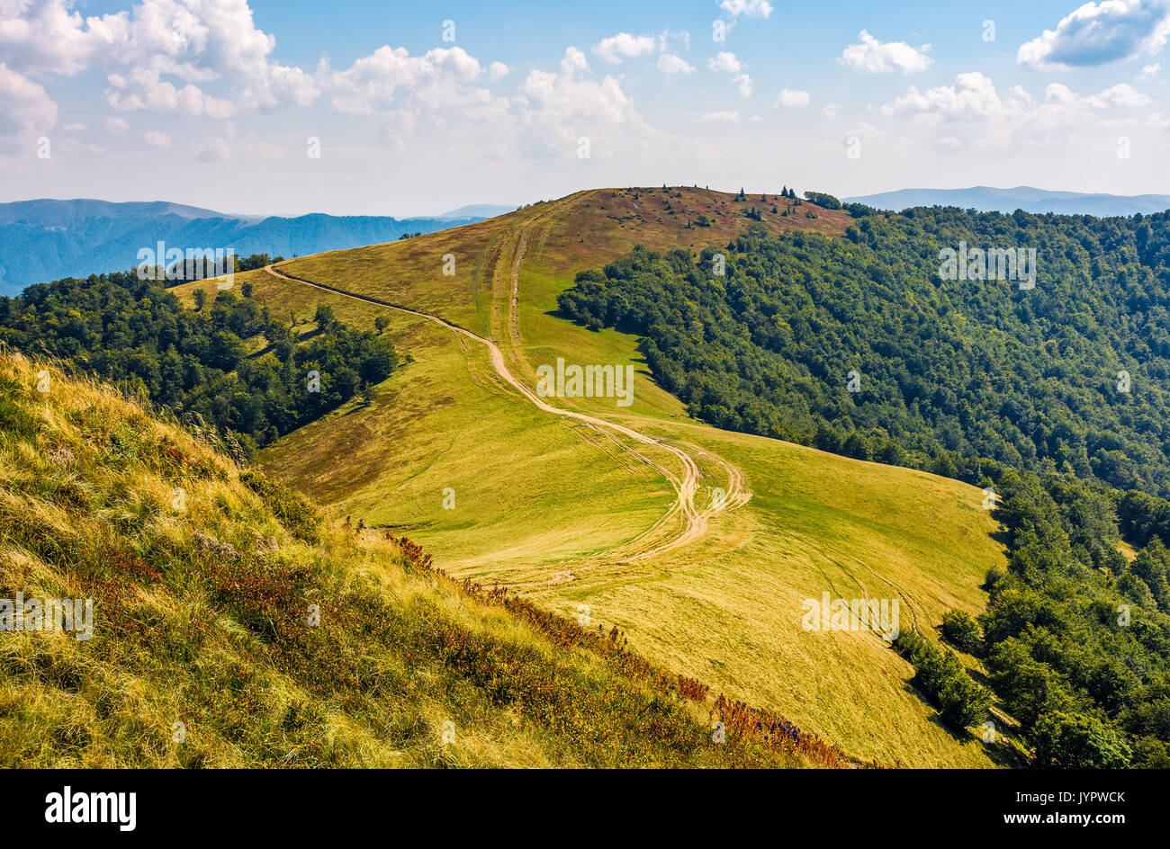 Path through grassy slope hi-res stock photography and images - Alamy