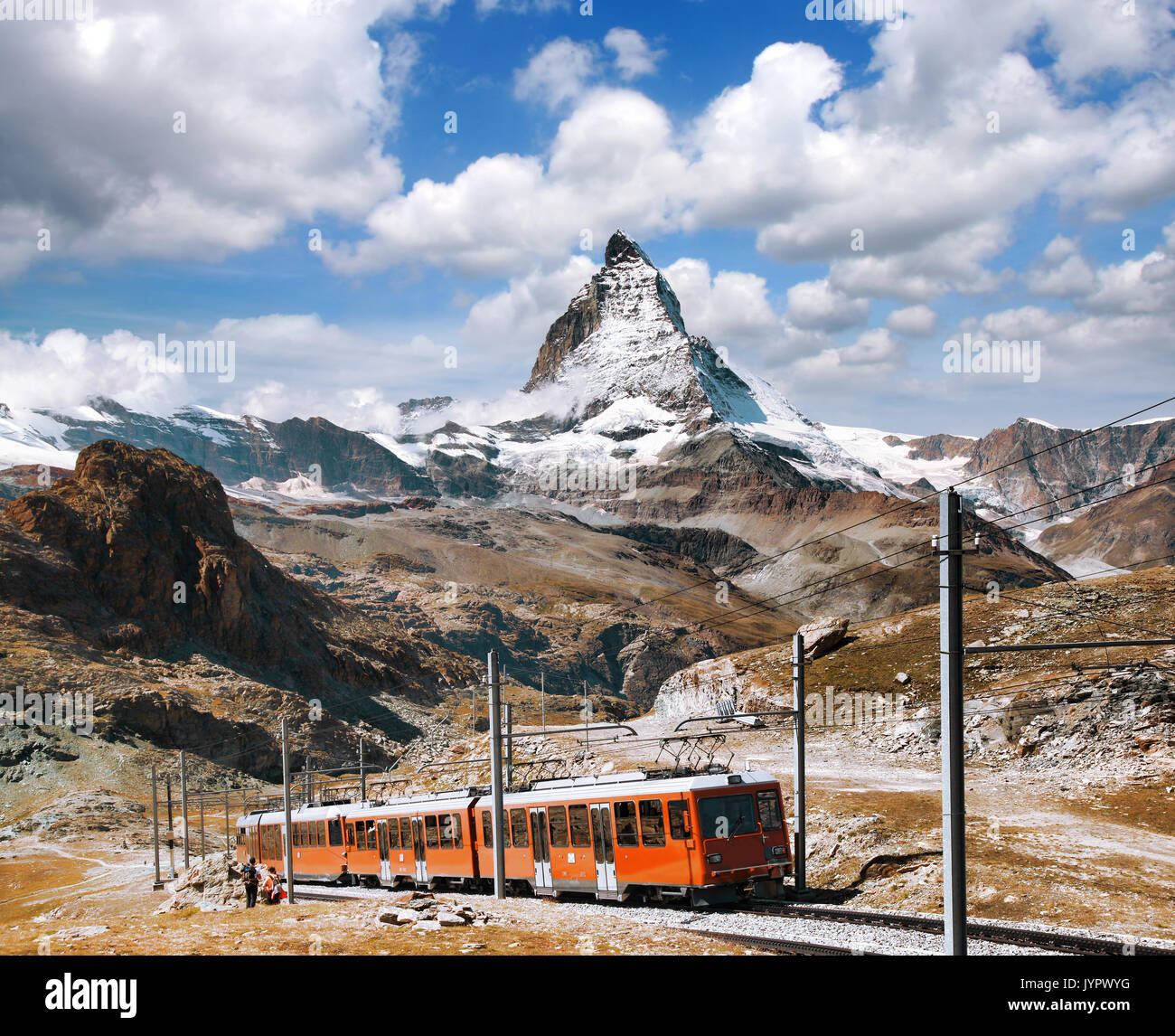 Matterhorn train hi-res stock photography and images - Alamy