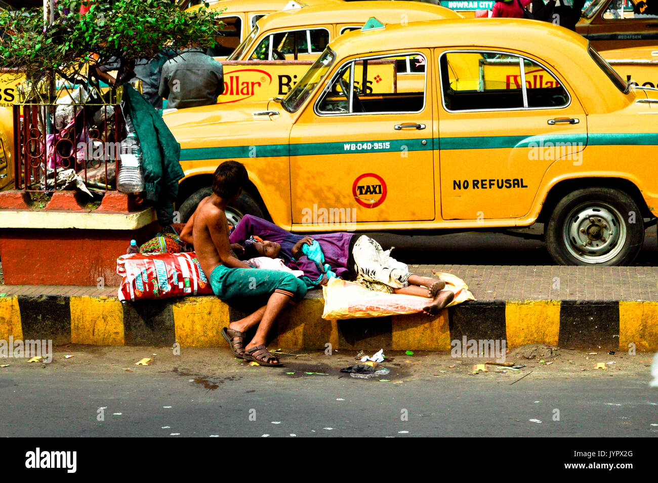 Street life in Kolkata, West Bengal, India Stock Photo - Alamy