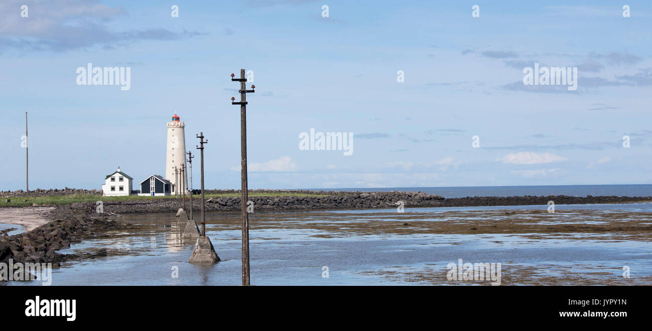 Lighthouse at the distance Stock Photo - Alamy