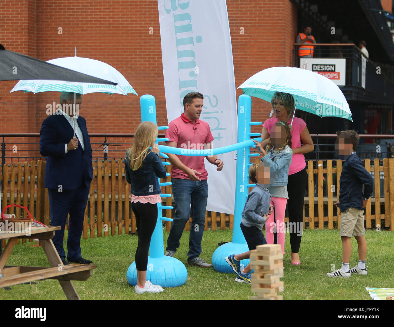 Eamonn Holmes and Ruth Langsford filming outside ITV Studios Featuring ...