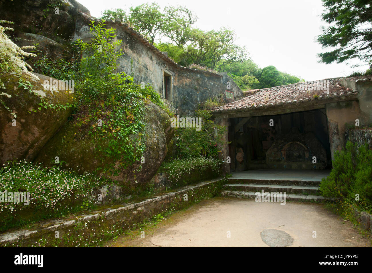 Convent of the Capuchos - Sintra - Portugal Stock Photo - Alamy