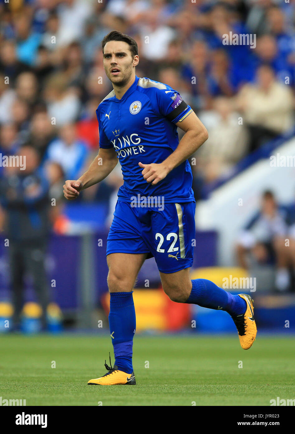 Leicester City's Matty James during the Premier League match at the ...