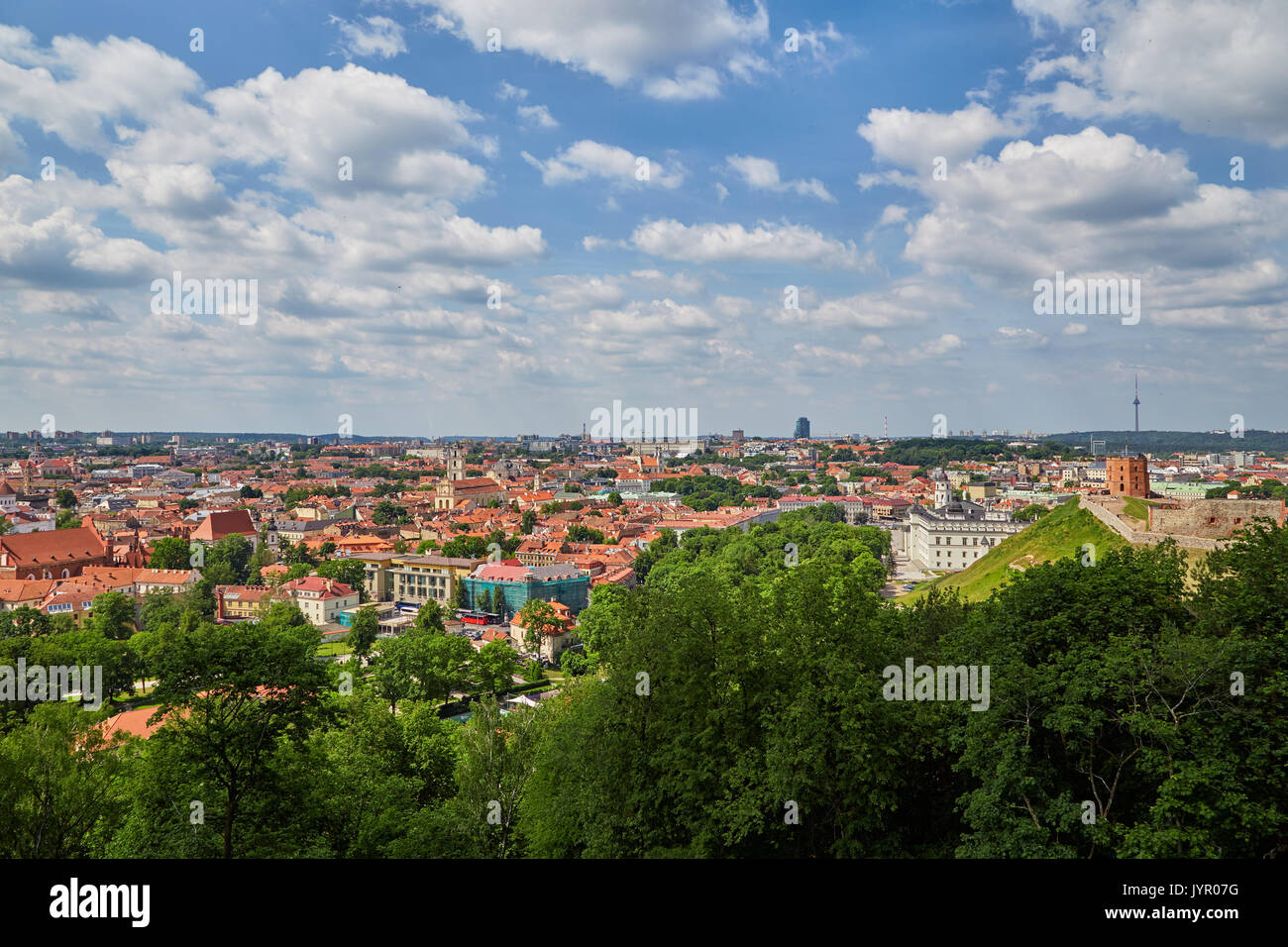 Beautiful vilnius city top hi-res stock photography and images - Alamy